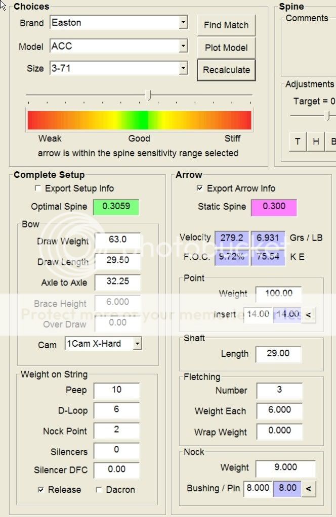Exact Spine | Archery Talk Forum